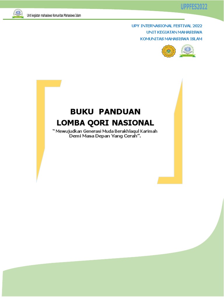 Panduan Lomba Qori-1 | PDF | Bisnis