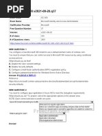 SC-300 Exam Dumps and Practice Questions | PDF | Microsoft Azure ...