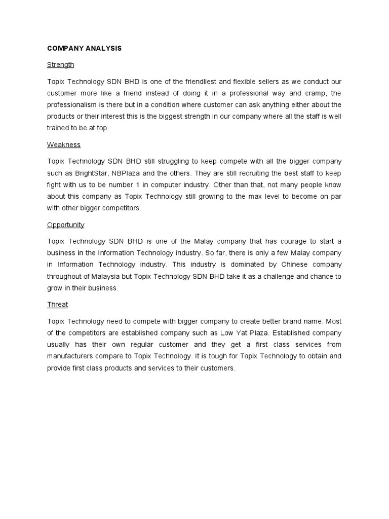 Company Analysis & BMC | PDF | Marketing | Customer