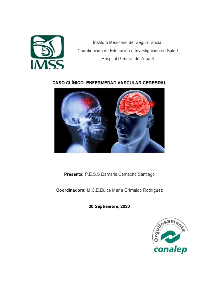Caso Clínico: Enfermedad Vascular Cerebral | PDF | Carrera | Isquemia