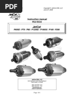 Jetcat P60 / P70 / P80 / P120 / P180 / P160 / P200: Instruction Manual ...