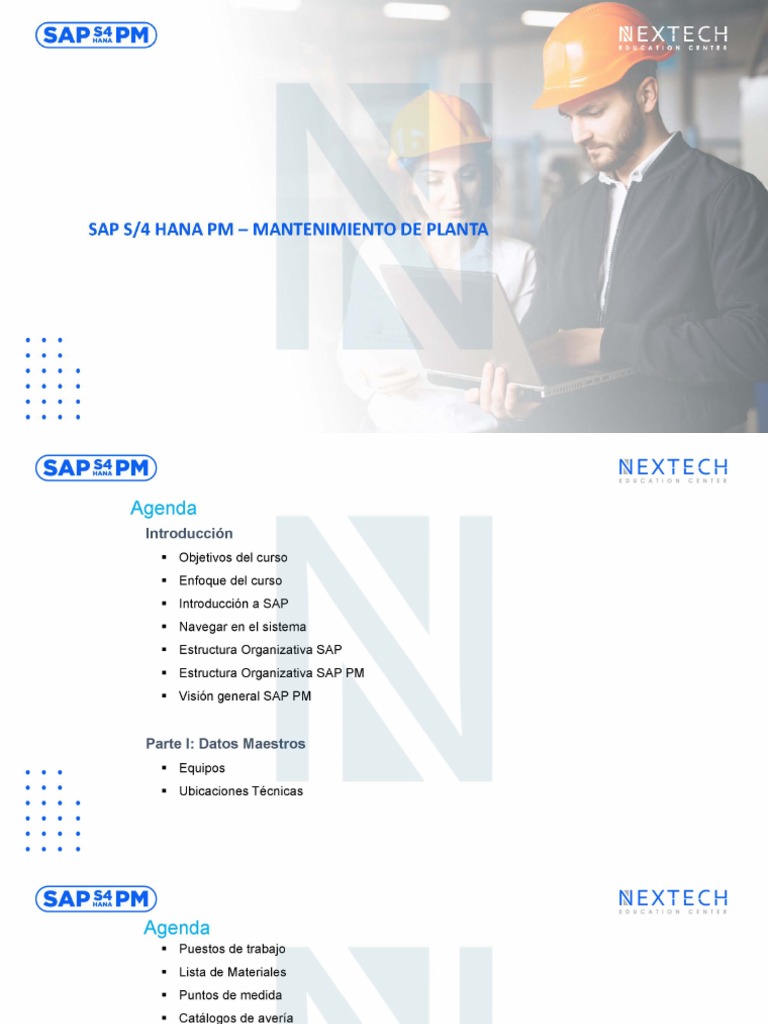 Sap PM s4 Hana Teoria Sesion 1 | PDF