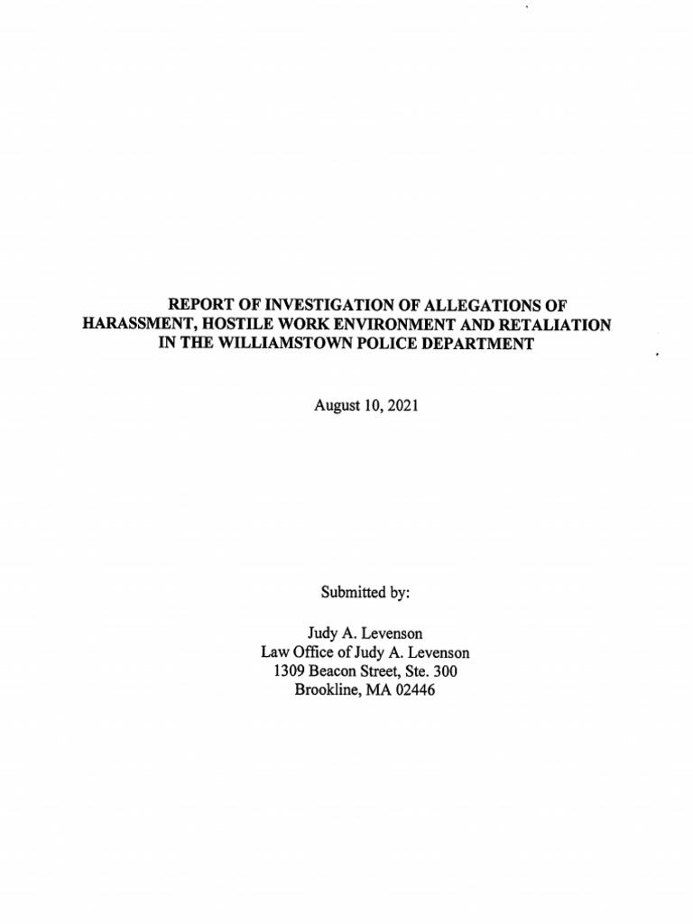 WPD Investigation Report Redacted | PDF