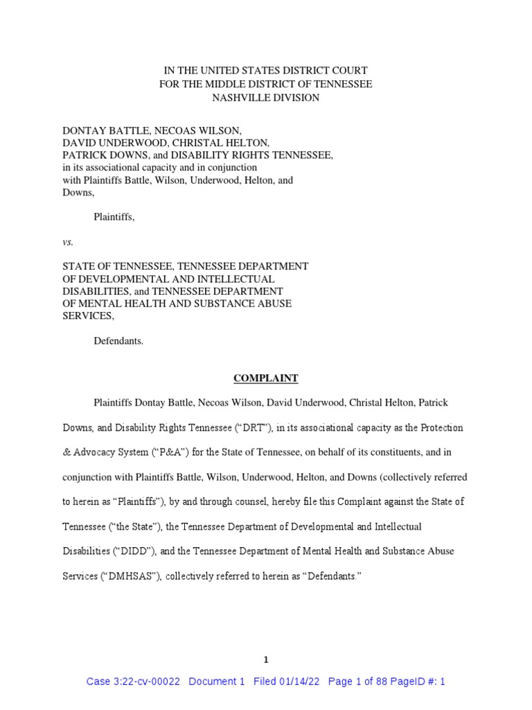 DIDD:Deaf Claims | PDF | Section 504 Of The Rehabilitation Act ...