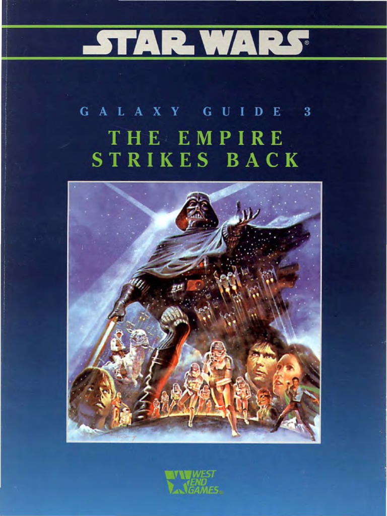 Galaxy Guide 3 The Empire Strikes Back 2nd Edition WEG40125 | PDF ...