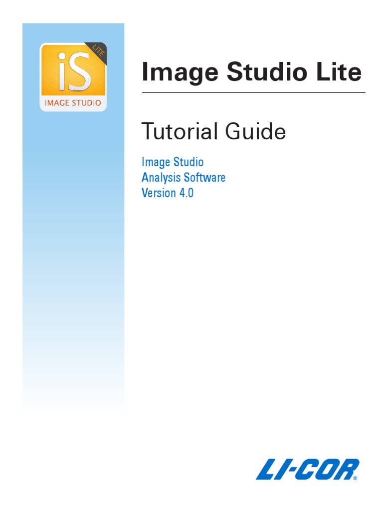 Image Studio Lite: Tutorial Guide | PDF | Computer Keyboard | Window ...