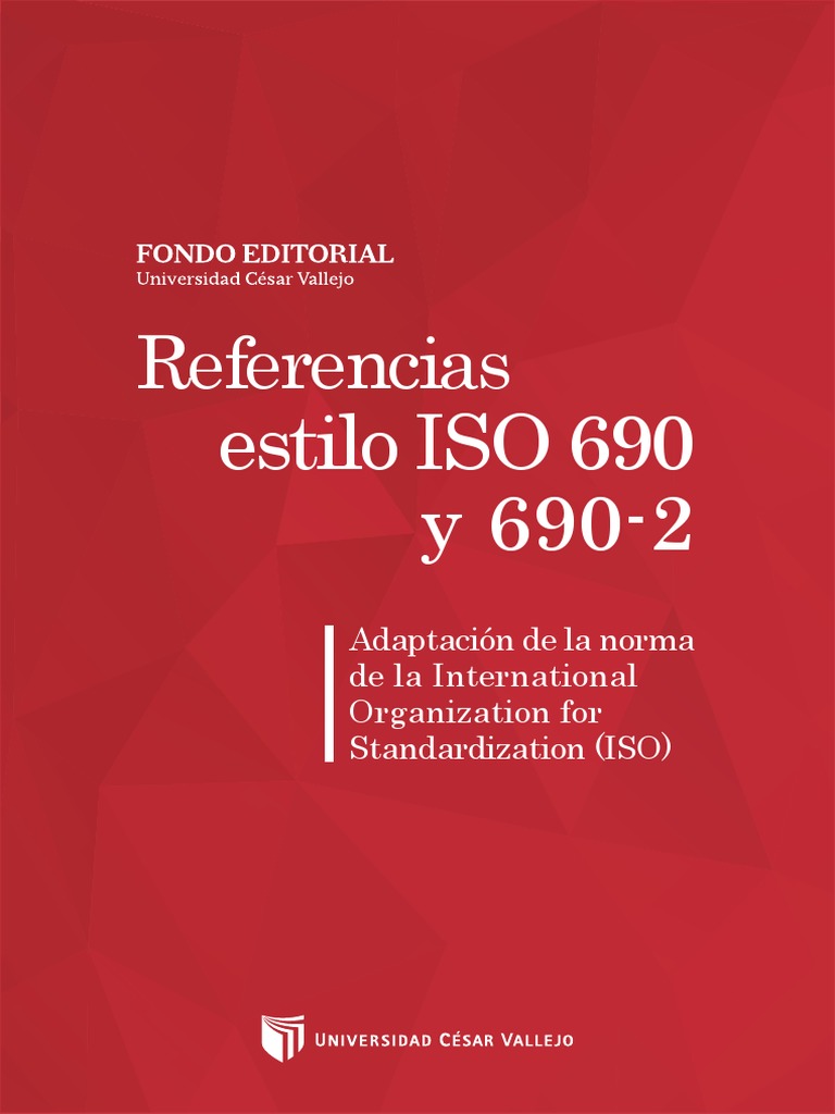 Manual Normas ISO 690 | PDF | Planificación | Bibliografía