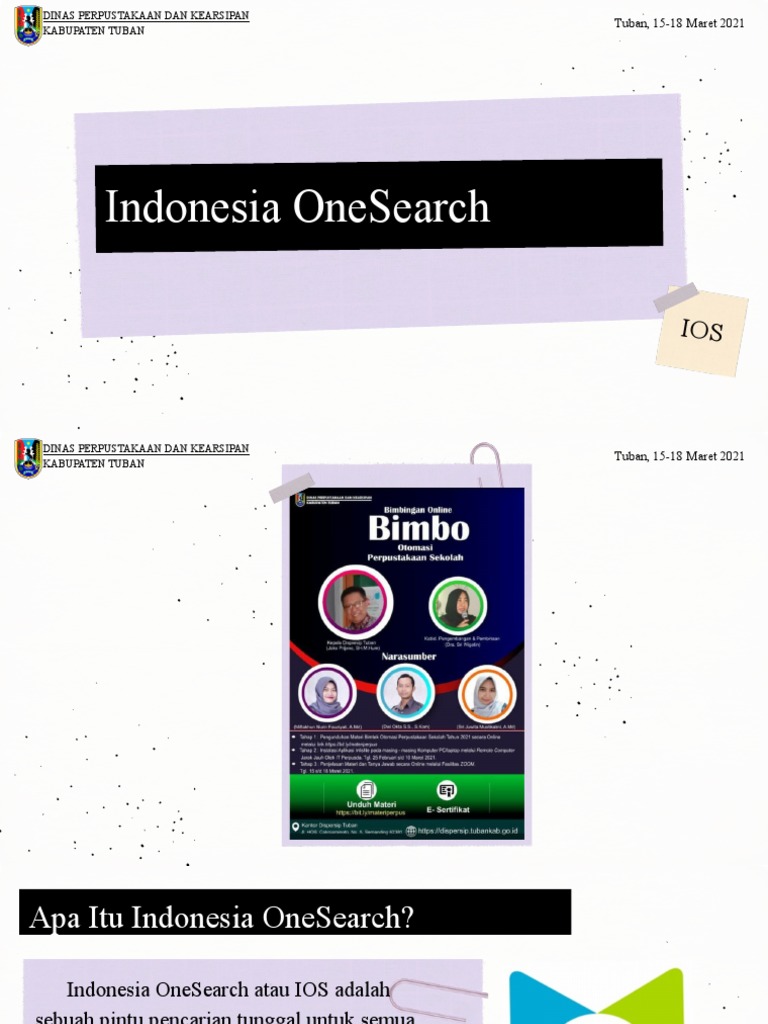 Materi 1.1 Indonesia OneSearch | PDF | Sains & Matematika