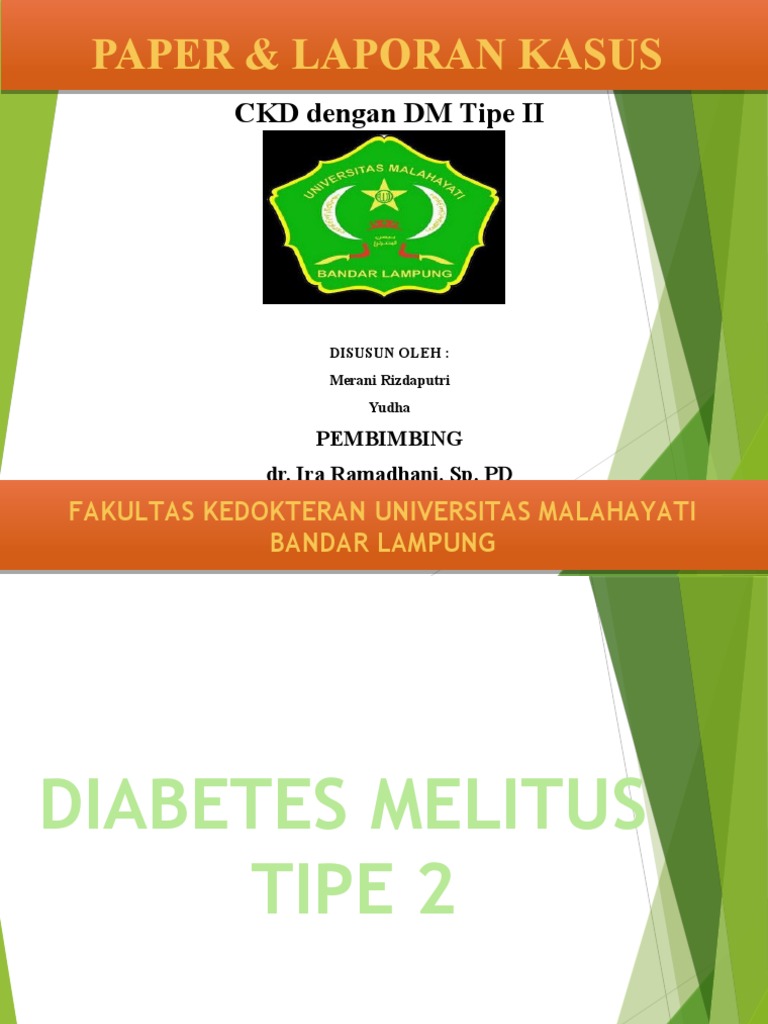 DM Dengan CKD Interna 1 | PDF