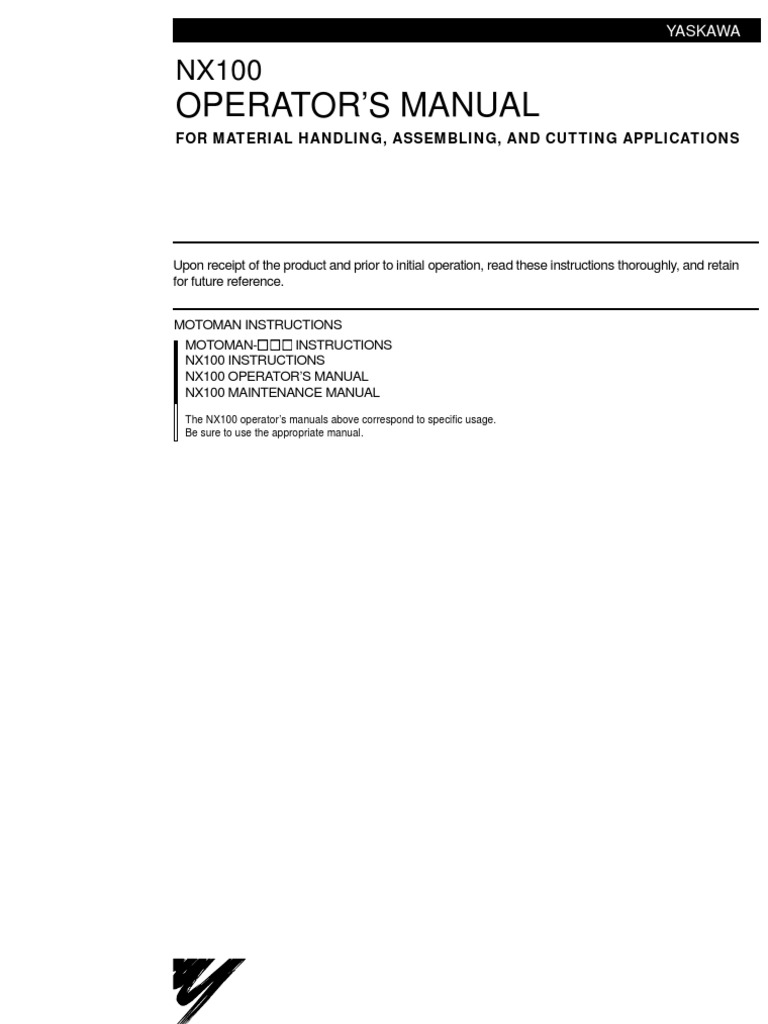 Nx-100 Operator's Manual (For General Purpose) | PDF | Interpolation | Parameter (Computer ...