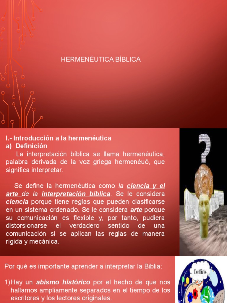Hermenéutica Bíblica | PDF | Canon bíblico | Biblia