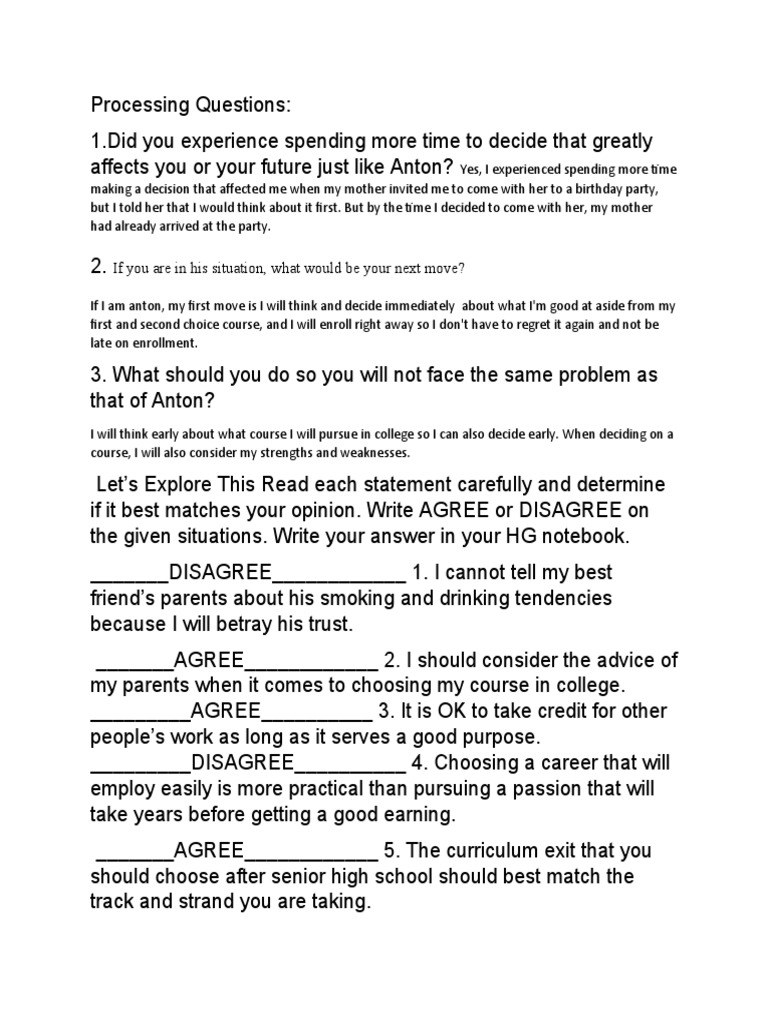 If You Are in His Situation, What Would Be Your Next Move? | PDF | Reason