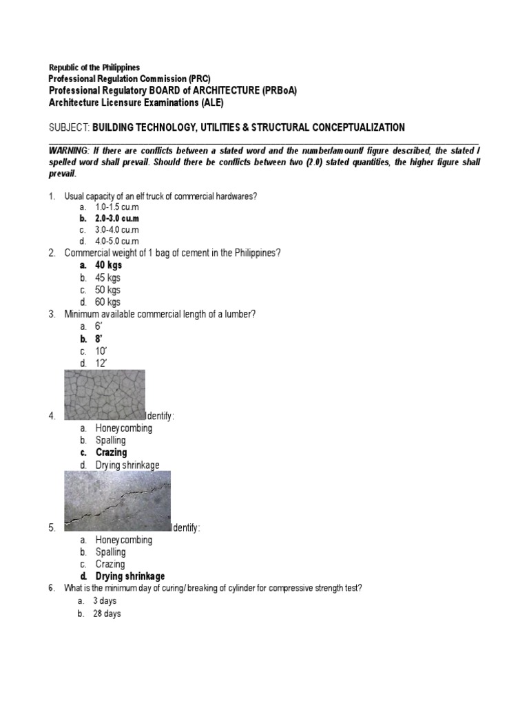 Professional Regulatory Board of Architecture (Prboa) Architecture ...