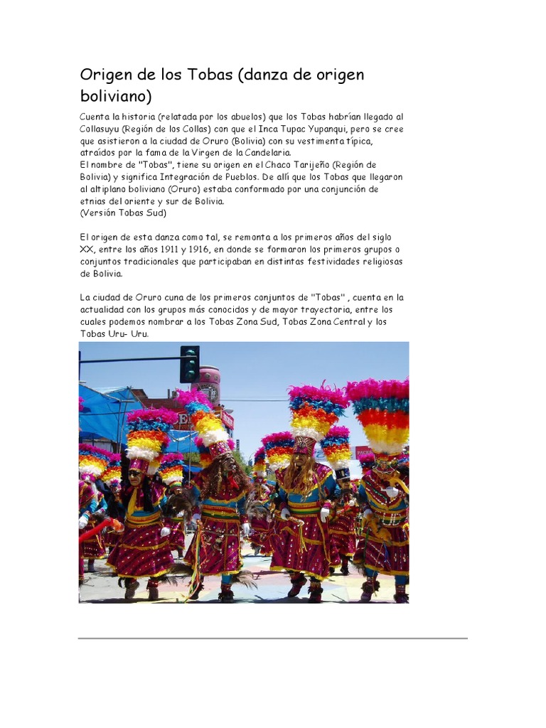 Origen de Las Tobas | PDF