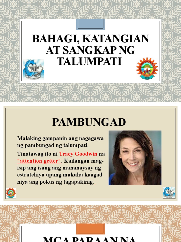 Talumpati PPT - Group 5 | PDF