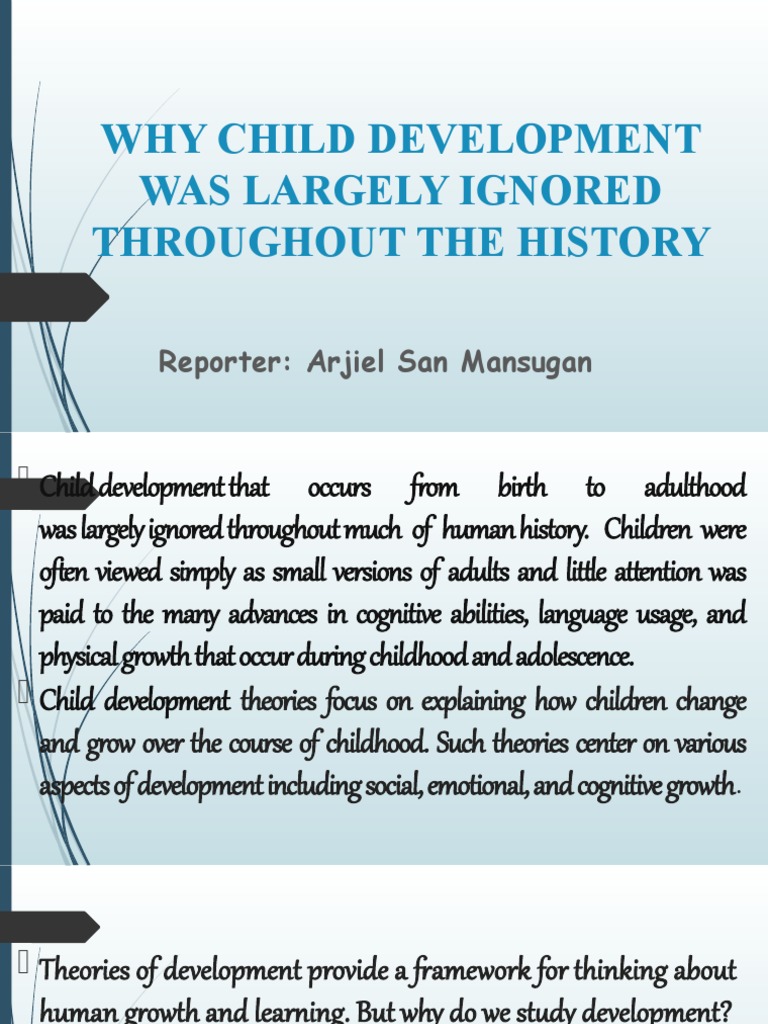 Understanding Child Development History | PDF | Child Development ...