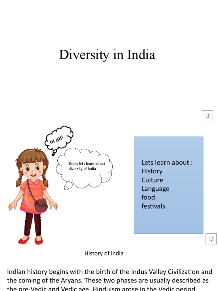 Diversity in India | PDF