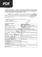 Bill of Exchange and Checks | PDF | Negotiable Instrument | Cheque