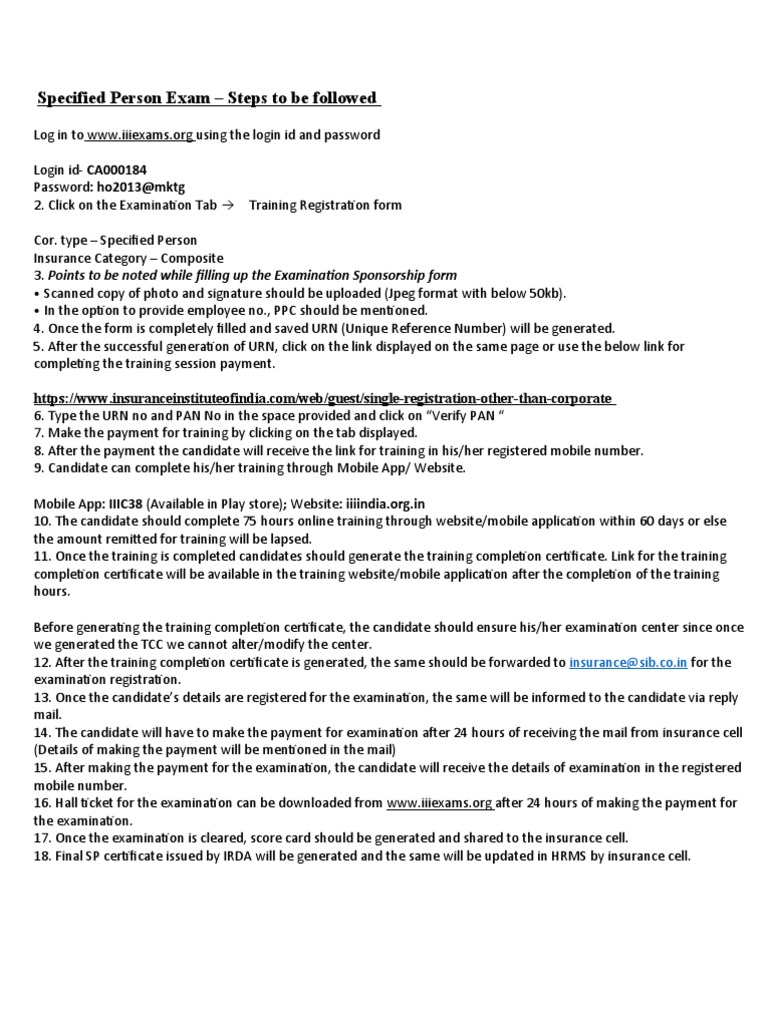 Process - Specified Person | PDF | Websites | Google Play