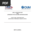 Contoh Portfolio Apel t6 1 | PDF