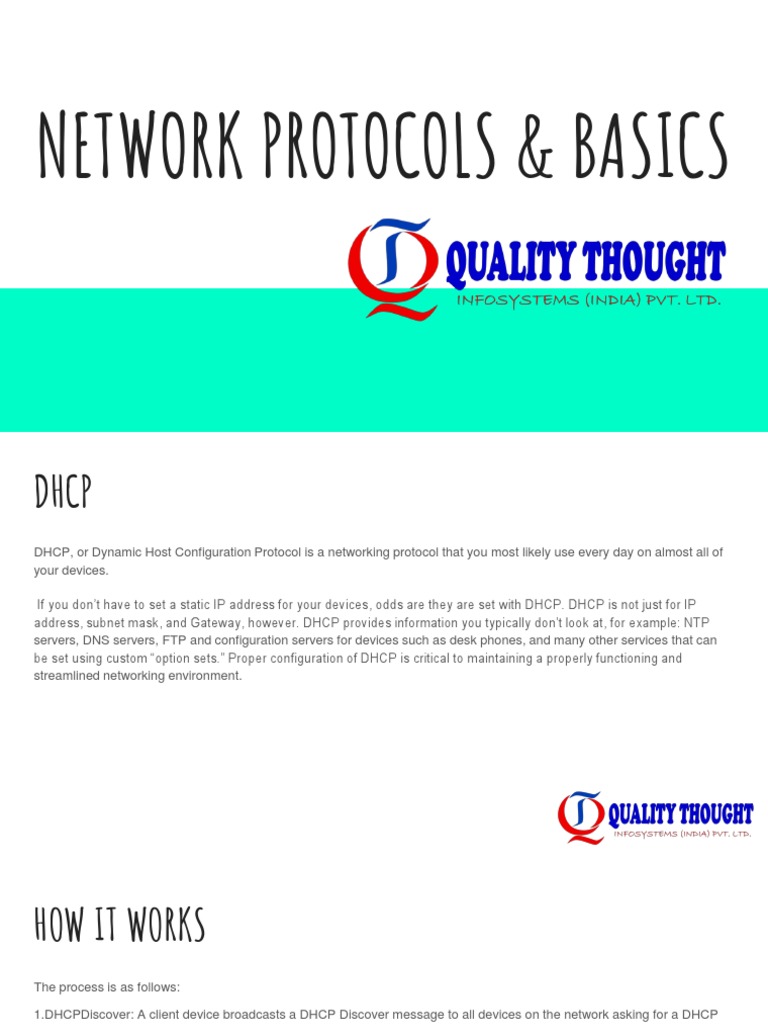 An In-Depth Look at DHCP and DNS Configuration and Troubleshooting ...
