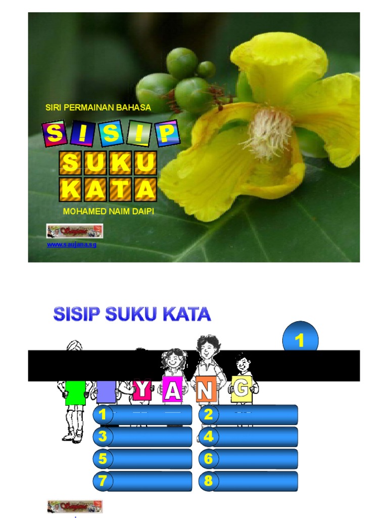 Sisip Suku Kata | PDF