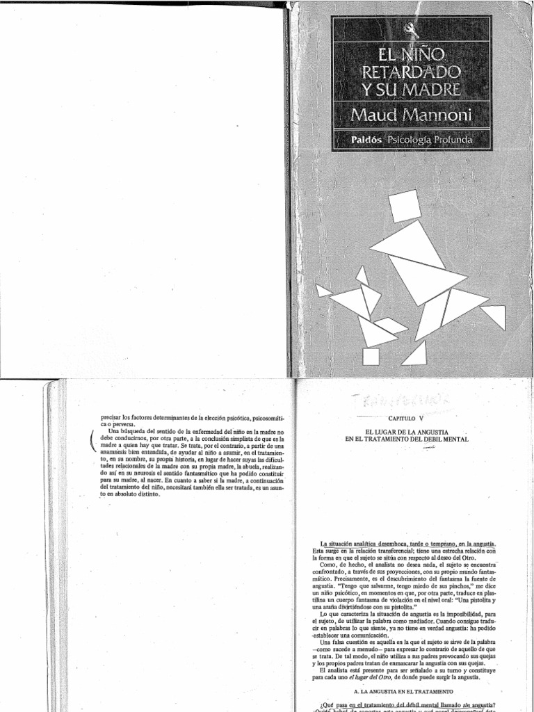 El Niño Retardado y Su Madre (61 A 68) | PDF