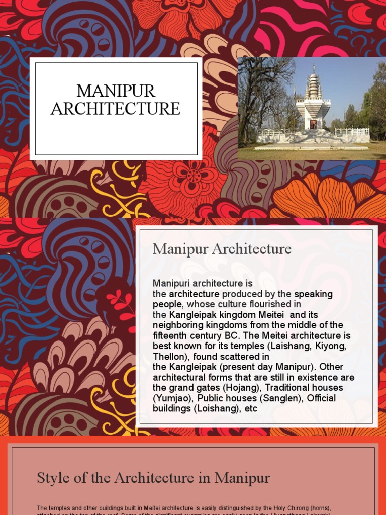 Meitei Architecture of Manipur | PDF
