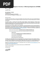 Motorcade Permit Letter | PDF | Government