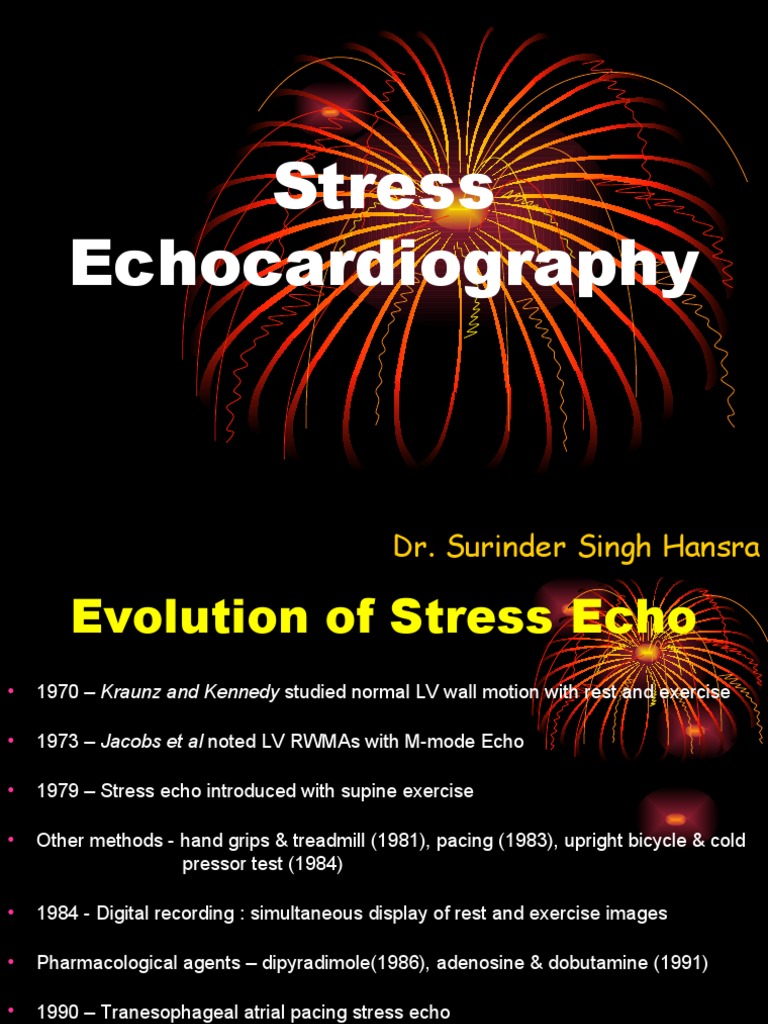 Stress Echo | Cardiovascular System | Cardiology