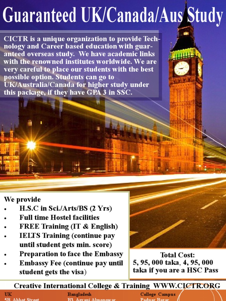 Guaranteed Overseas Study Programs | PDF