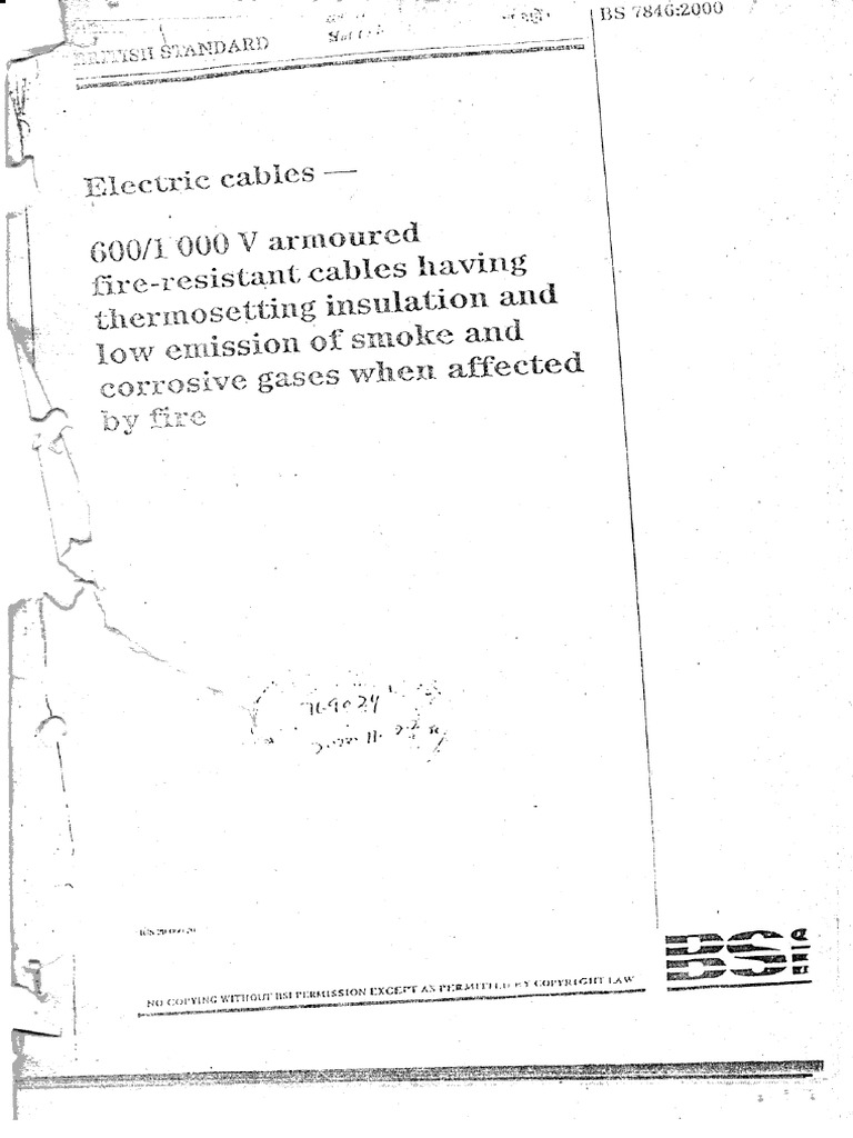 BS en 7846-2000 | PDF