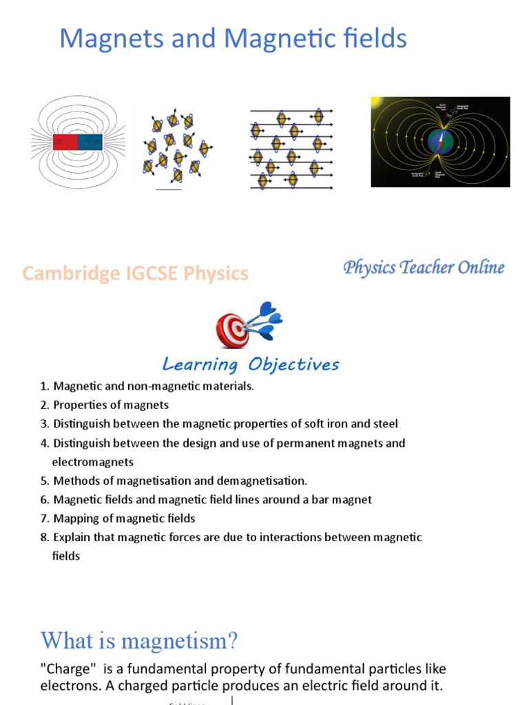 Magnets and Magnetic Fields: Cambridge IGCSE Physics | PDF | Magnetism ...