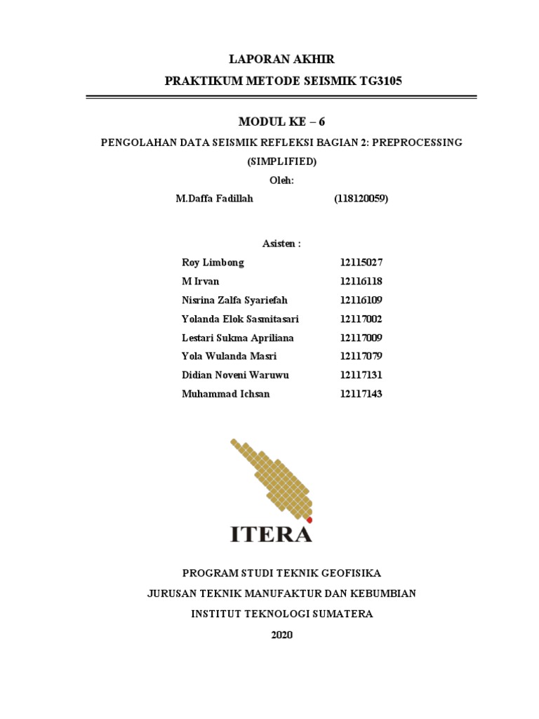 LA - M.Daffa Fadillah - 118120059 - TGA - Modu6 | PDF