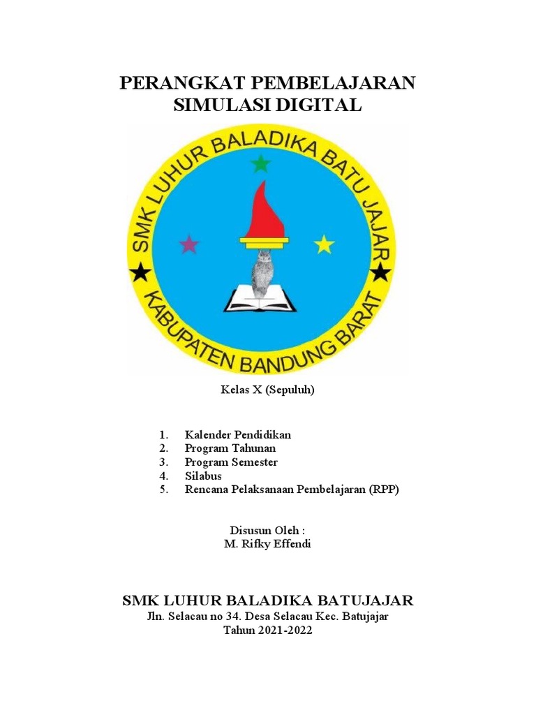 Cover Simulasi Digital | PDF | Karier & Perkembangan