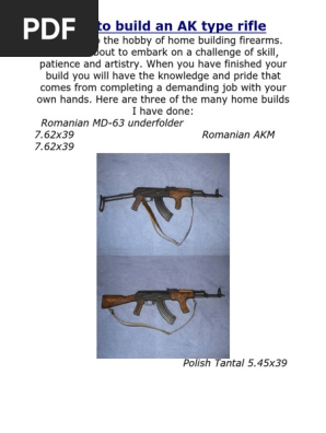 Homemade Ak Jig