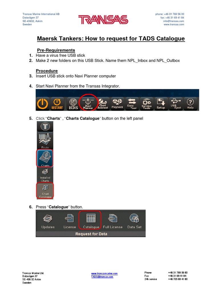 2 - How To Request For TADS Catalogue | PDF | Usb Flash Drive ...