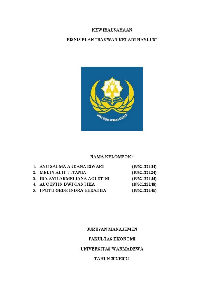 Kewirausahaan Kelompok 2 | PDF