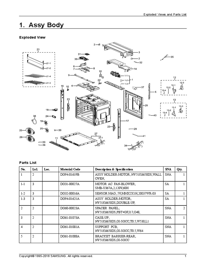 Exploded View Parts List (Map) | PDF | Manufactured Goods | Copyright Law