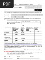 BoI Corporate Internet Banking Request Form FULL | PDF | Debit Card ...