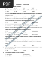 MCQs Unit 4 Correlation and Regression | PDF | Errors And Residuals | Correlation And Dependence