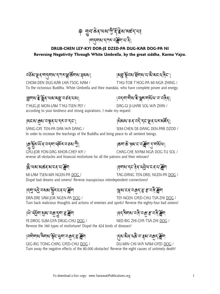 Dugkar Dokpa | PDF
