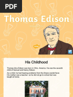 Thomas Edison Reading Comprehension | PDF | Thomas Edison