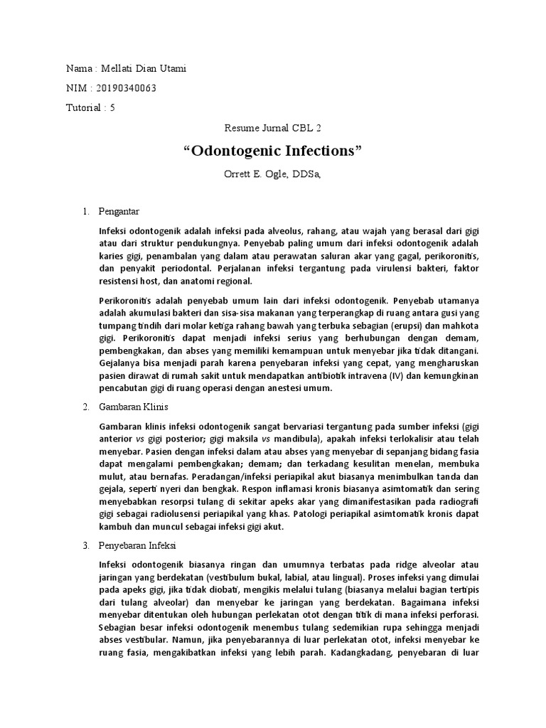 Resume Jurnal CBL 2 Blok 16 | PDF