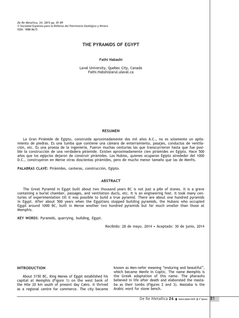 The Pyramids of Egypt | PDF | Egyptian Pyramids | Ancient Egypt