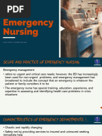 Emergency Nursing Notes | PDF | Emergency Department | Burn