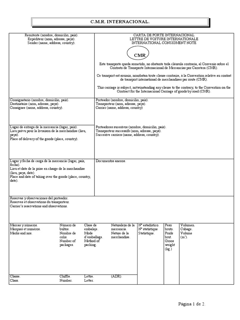 CMR Internacional | PDF
