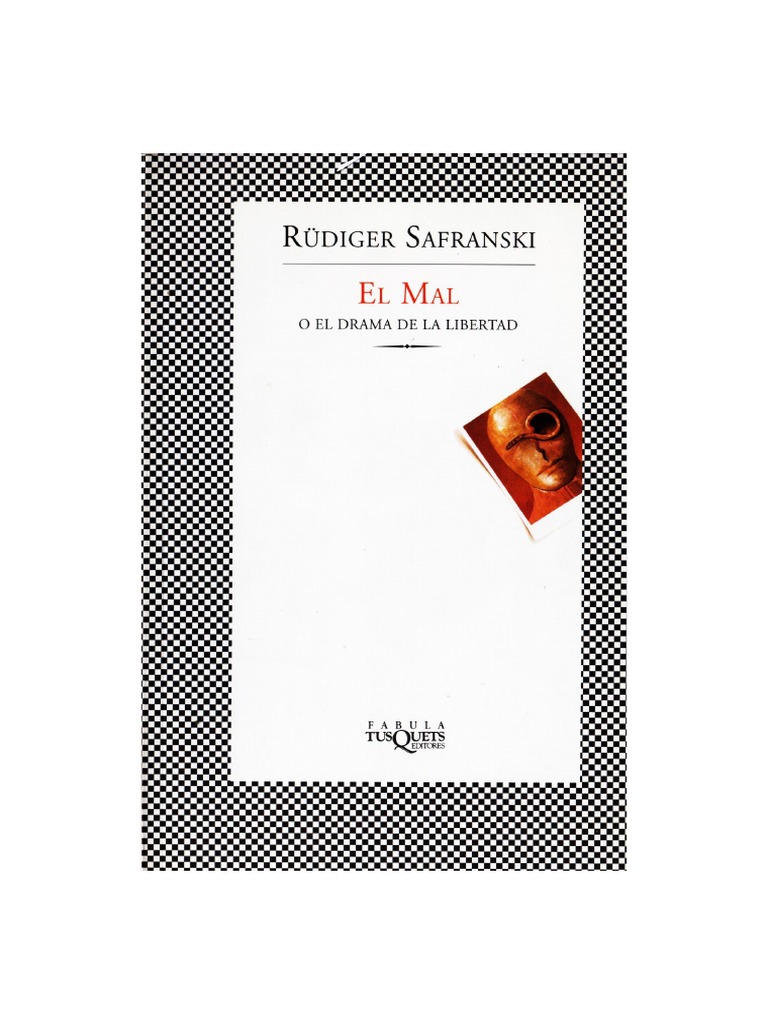 El mal según Rudiger Safranski | PDF | Filosofía