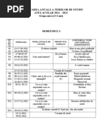 Proiect Tematic Toamna | PDF