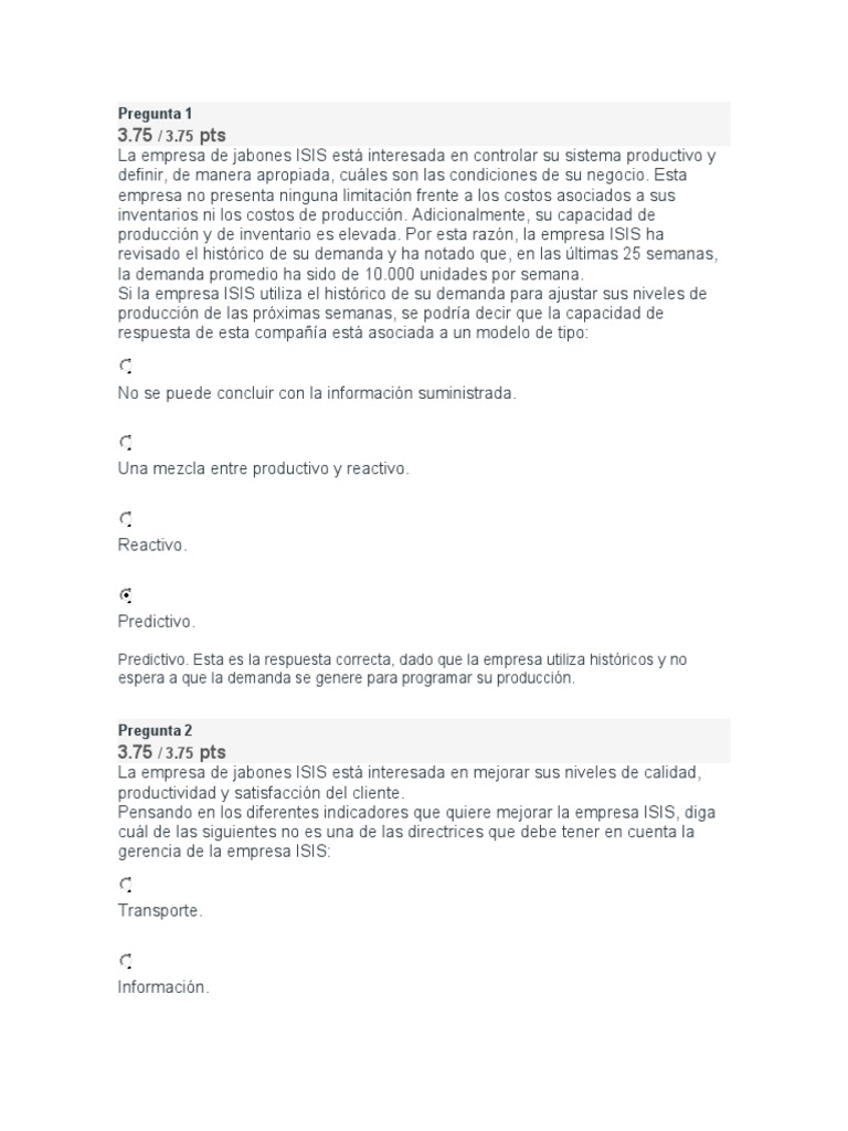 Examen de Logistica | PDF | Logística | Inventario